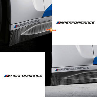 2 BMW M Performance Side Rocker Panel Stripes Sticker Decals Set voor ...